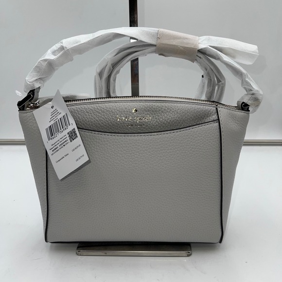 kate spade | Bags | Kate Spade Monica Crossbody Quill Grey Pebbled ...